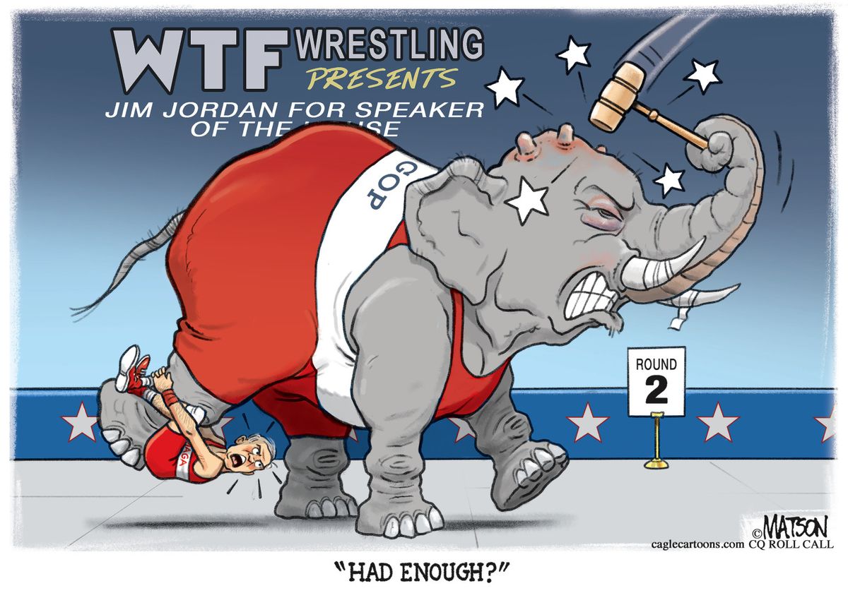 5 savagely funny cartoons about Jim Jordan's speaker bid | The Week