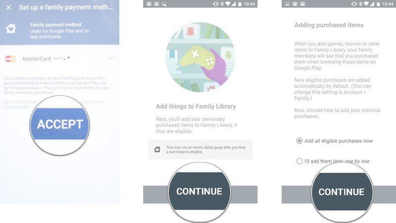 How to sign up for Google Play Family Library | Android Central