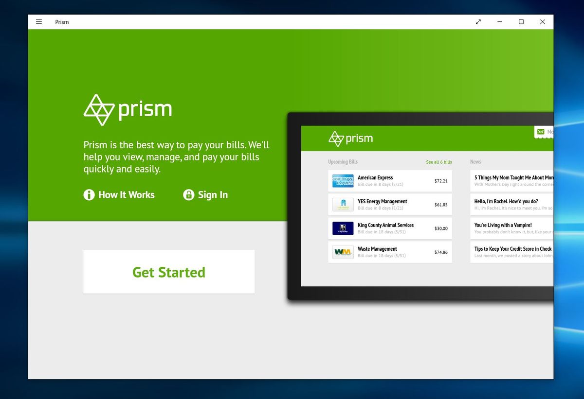 Prism Bill Pay reaffirms their support for Microsoft with a highly ...