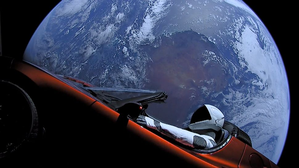 SpaceX's Epic Road Trip Photos: Starman Rides a Tesla Roadster Across ...