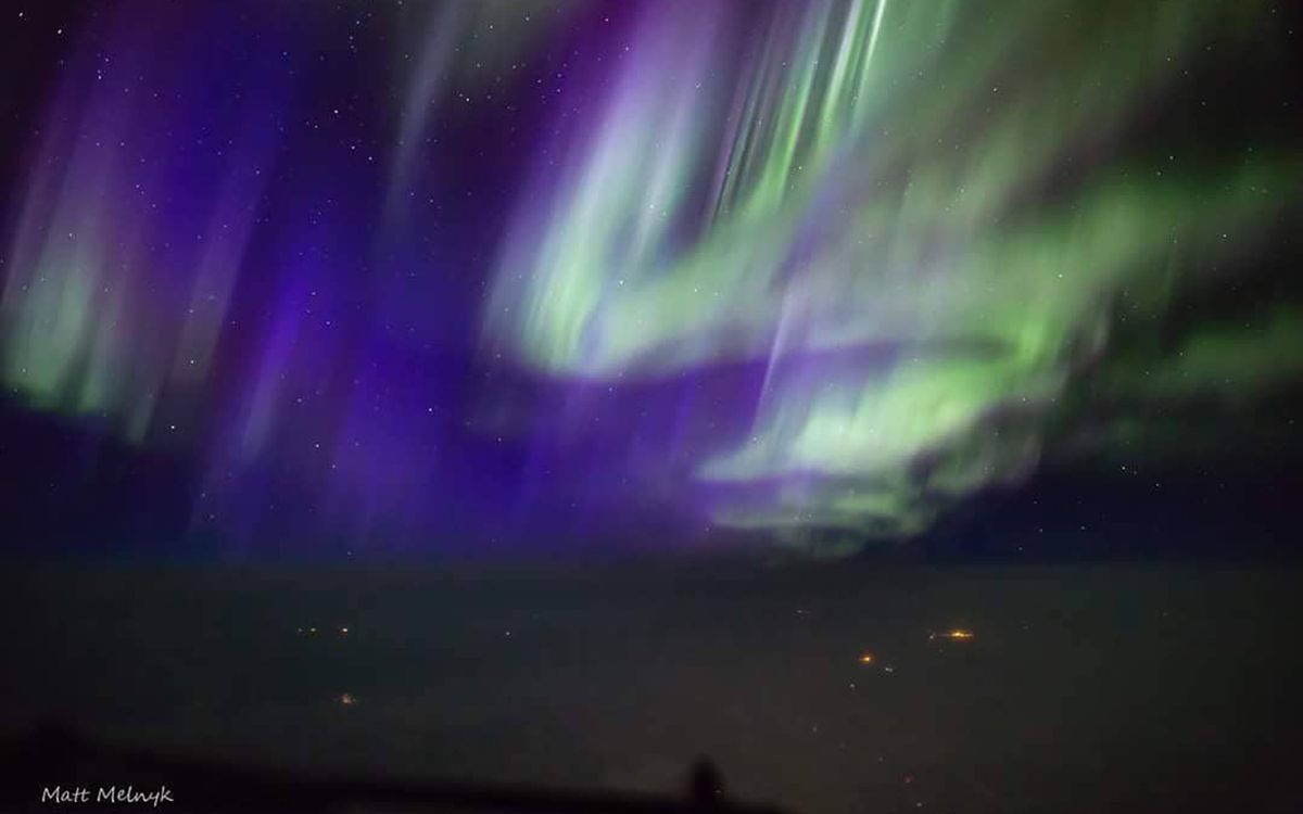 'Interplanetary Shock Wave' Spawns Electric-Blue Auroras | Space