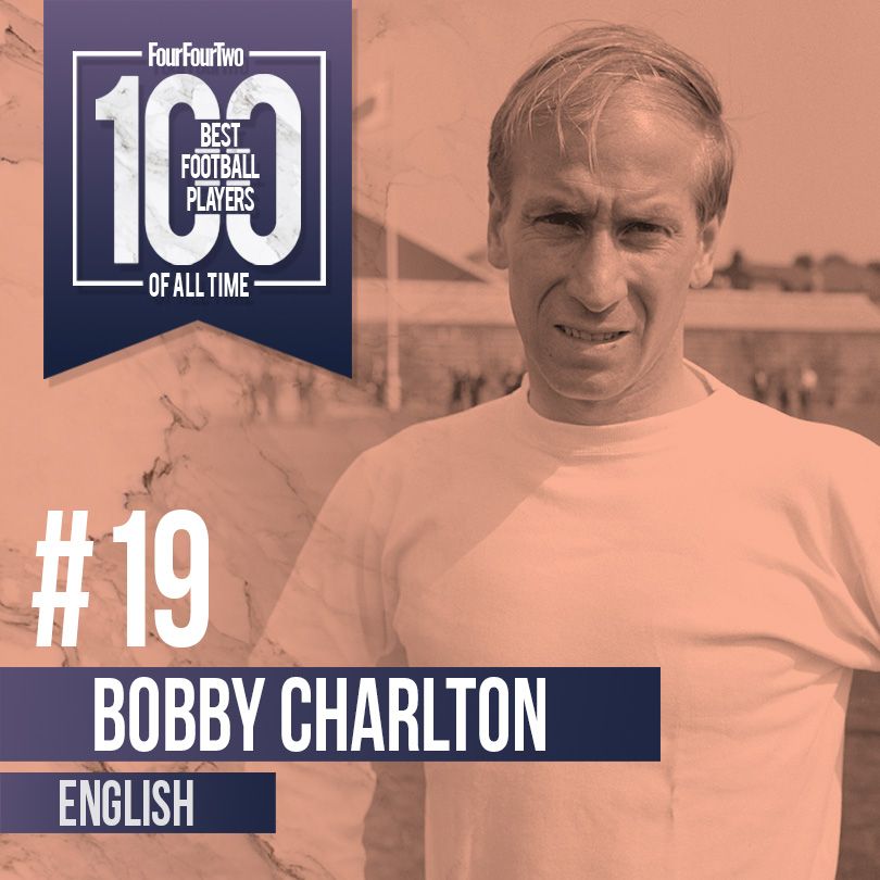 FourFourTwo's 100 Greatest Footballers EVER: No.19, Bobby Charlton ...