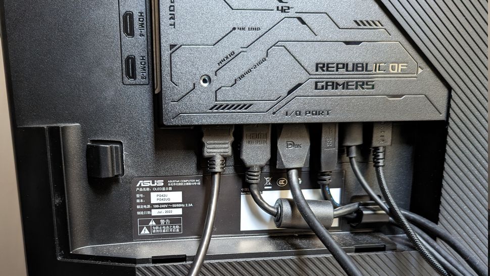 Asus ROG Swift PG42UQ 4K OLED gaming monitor review | PC Gamer