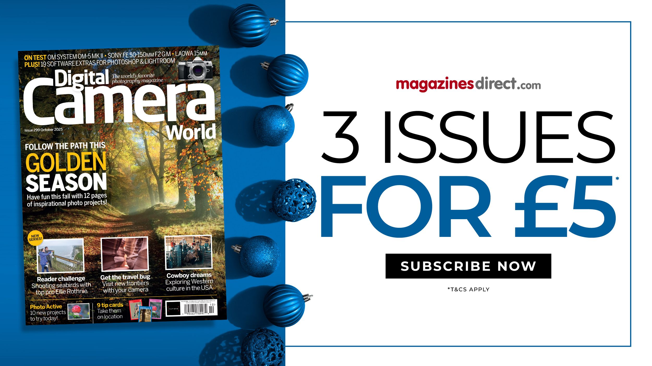 Get 3 photo magazines for £5 in superb camera magazine subscription ...