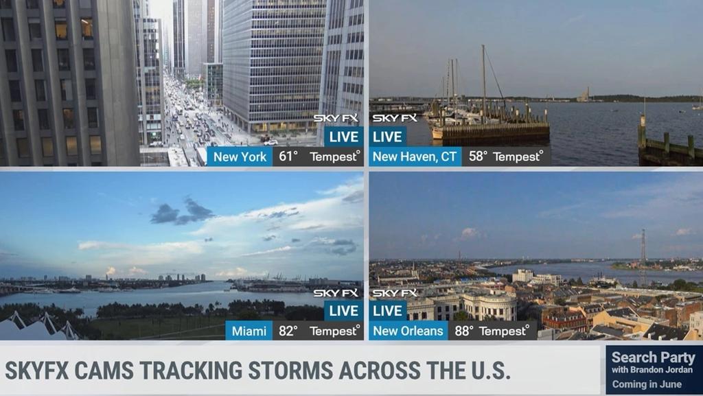 The Weather Channel, Google News Launch SKYFX Camera Network | TV Tech
