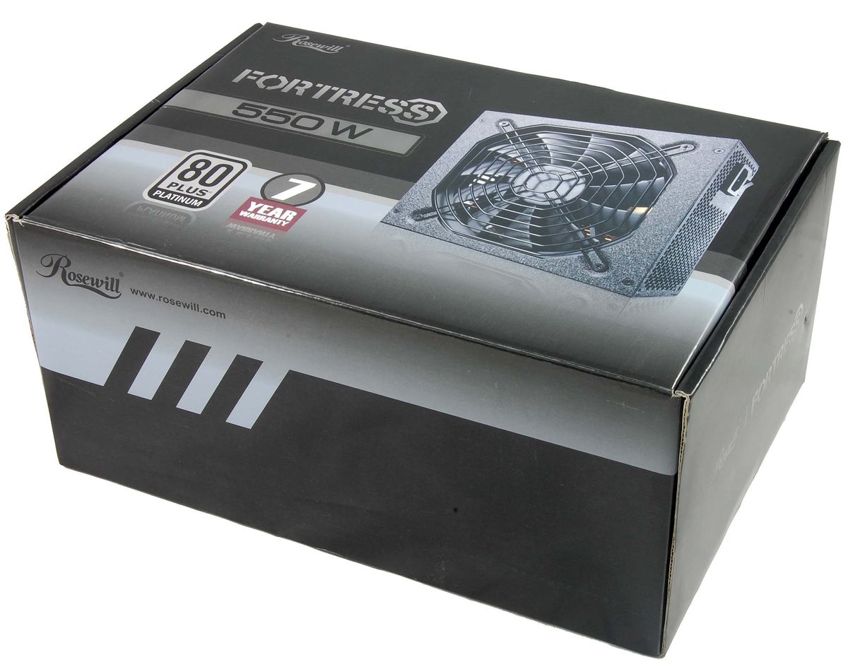 Rosewill Fortress 550 - Five 550 And 600 W 80 PLUS Platinum Power ...