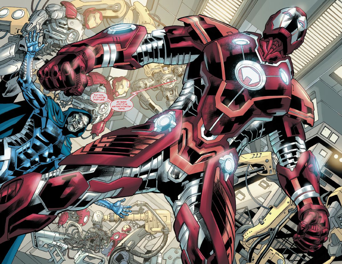 Tony Stark becomes the first new superhero of the reborn Ultimate ...