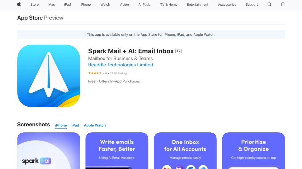 Best email app for iPhone of 2025 | TechRadar