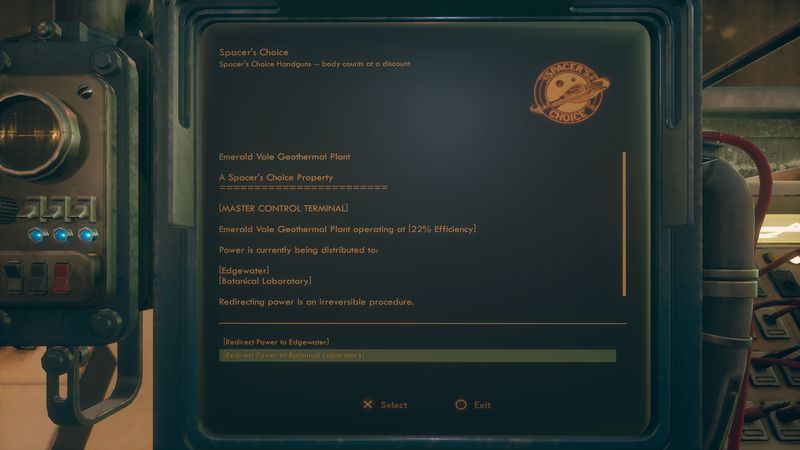 The Outer Worlds Edgewater or Deserters: Should you redirect power to ...