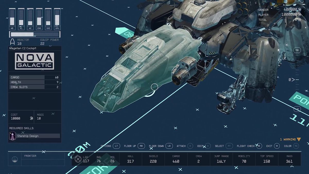 Starfield ship customization and the best ships explained | GamesRadar+