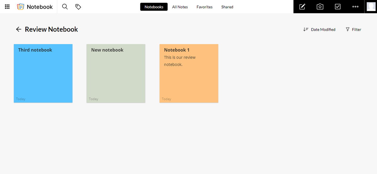 Zoho Notebook | TechRadar