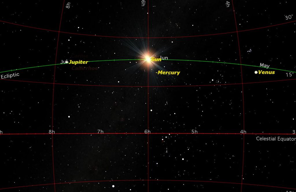Best Stargazing Events of June 2014: Night Sky Maps (Gallery) | Space