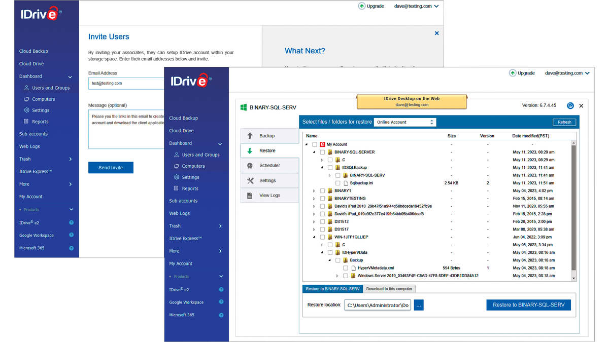 IDrive Business review | ITPro