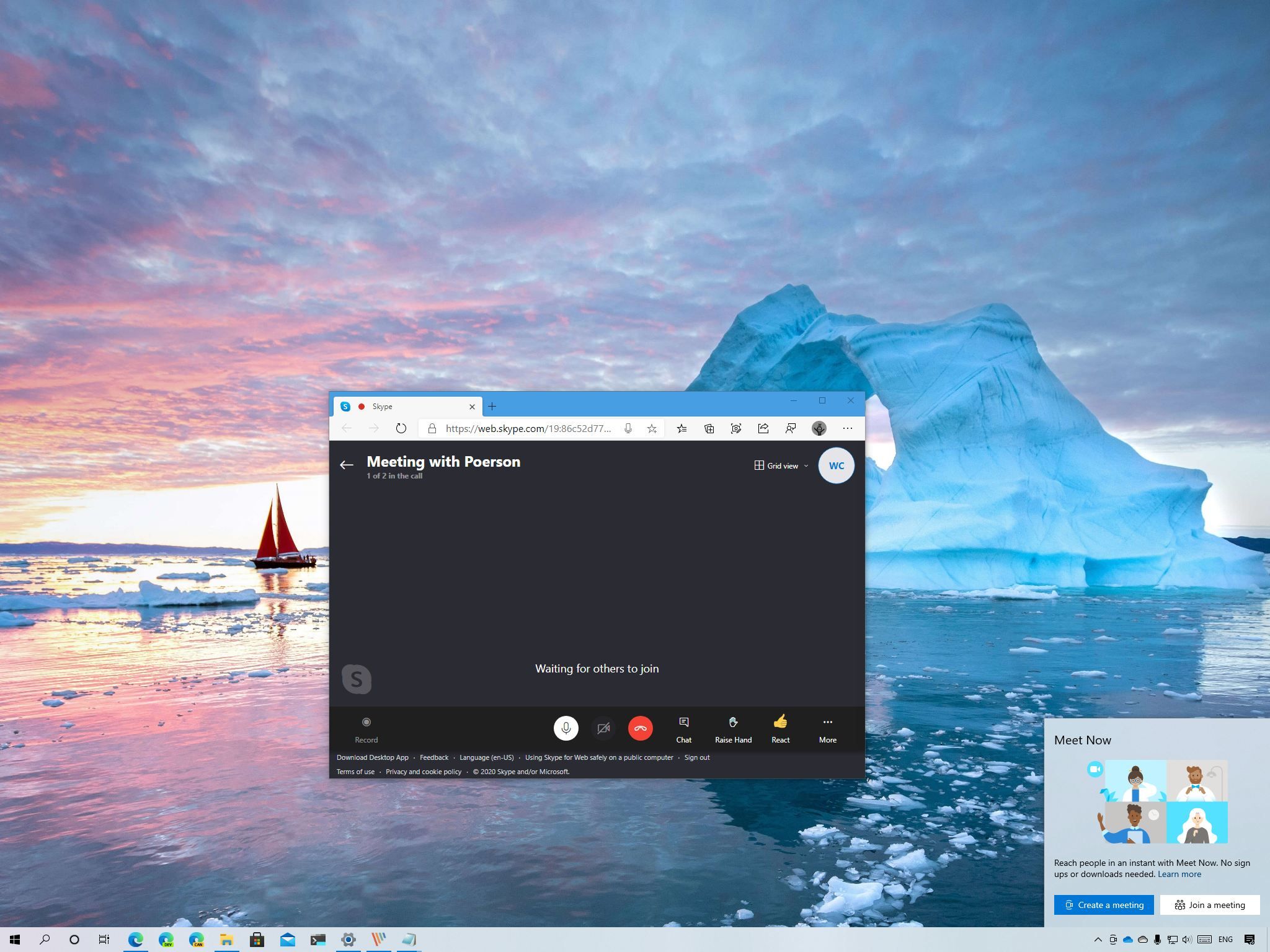 How to use Meet Now to make free video calls on Windows 10 | Windows ...