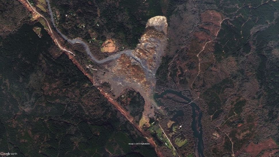 Photos: Washington State Landslide's Path of Destruction | Live Science