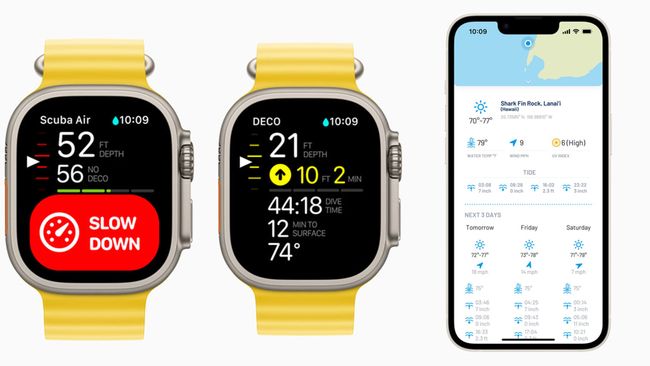 Apple offers a deep dive into the Watch Ultra's premiere diving app ...