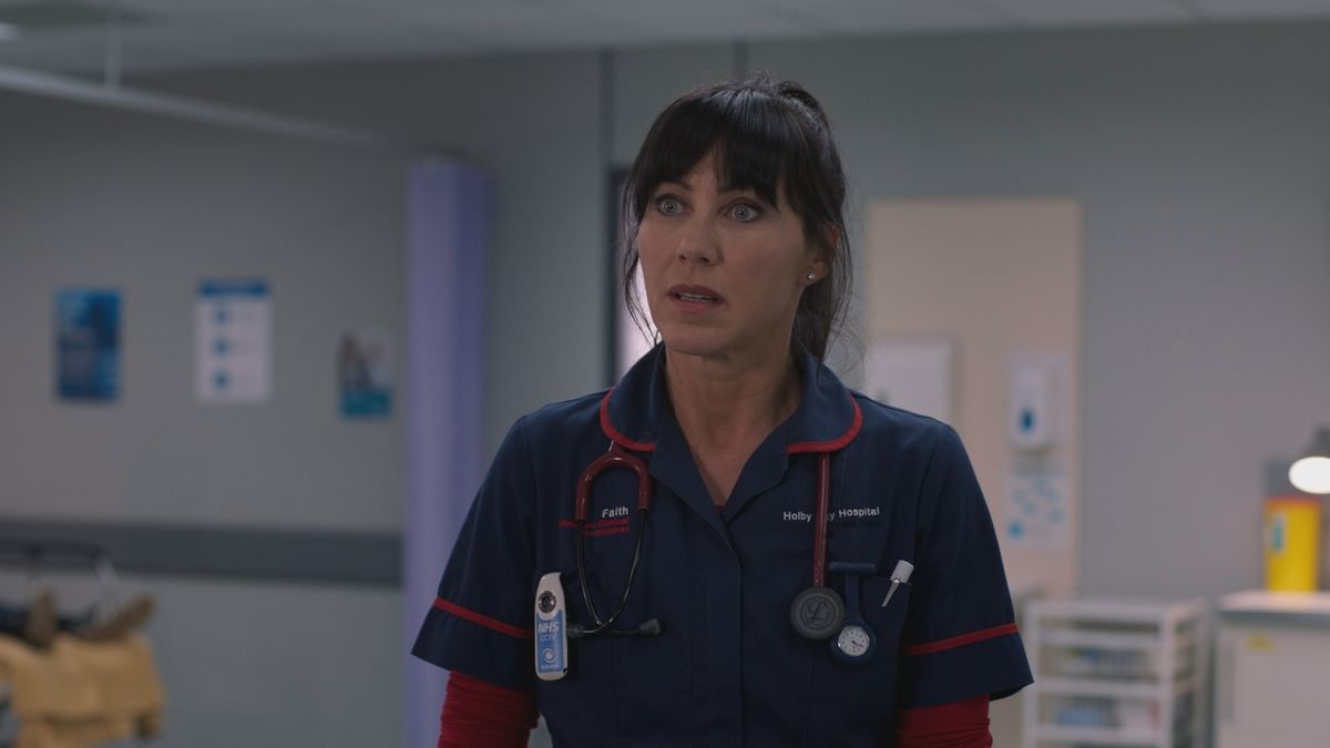 Casualty spoilers: Stevie Nash in emotional return and kiss shock ...