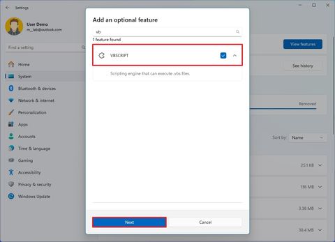 How to uninstall VBScript (and why you should) on Windows 11 version ...
