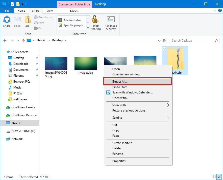 How to zip (and unzip) files using Windows 10 | Windows Central