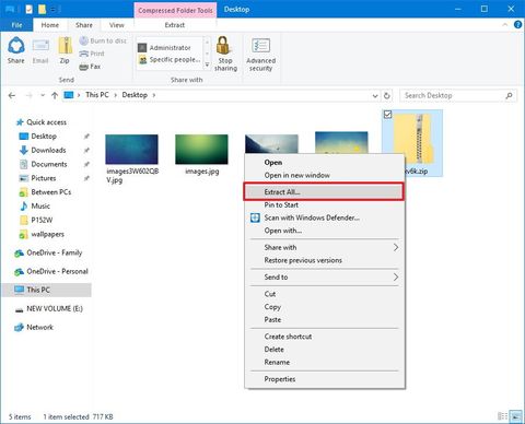 How to zip (and unzip) files using Windows 10 | Windows Central