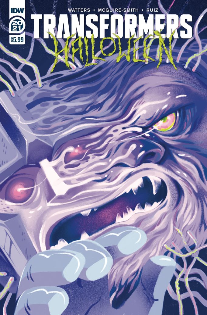 Starscream investigates a phantom howl in new 'Transformers: Halloween ...