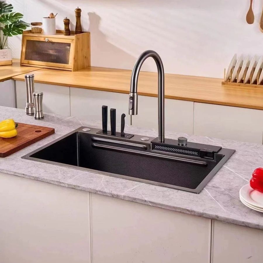 This luxury-yet-practical sink trend is a kitchen must-have | Livingetc