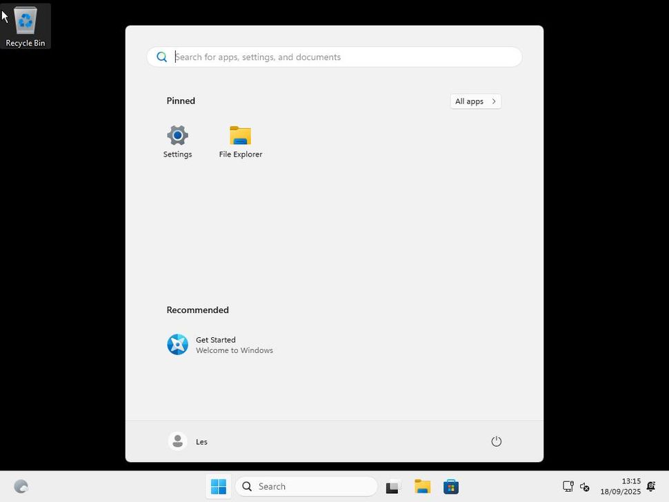 Here's how I installed Windows 11 using a nano-sized 2.4GB ISO — final ...