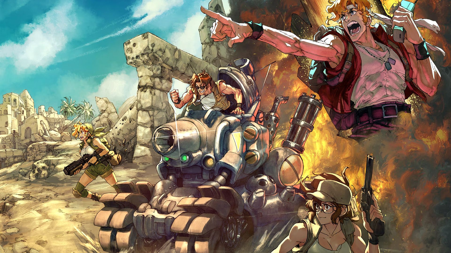 Metal Slug Tactics review: Run and gun energy refreshes the slower ...