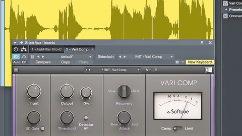How to chain multiple compressors on a vocal track | MusicRadar