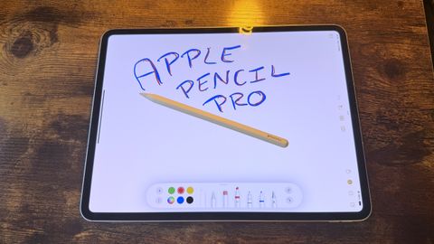 Apple Pencil Pro review: A magic wand for artists and note takers that ...