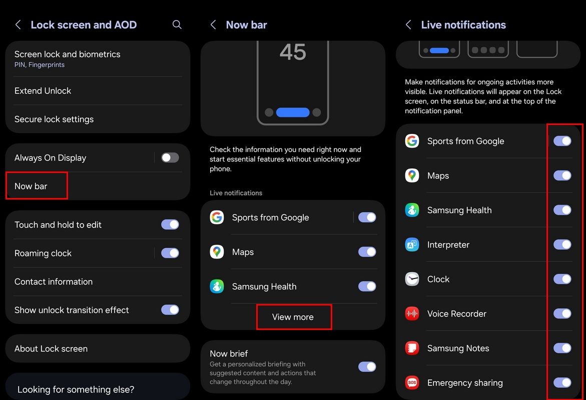 How to set up and use the Now Bar on the Samsung Galaxy S25 | Android Central