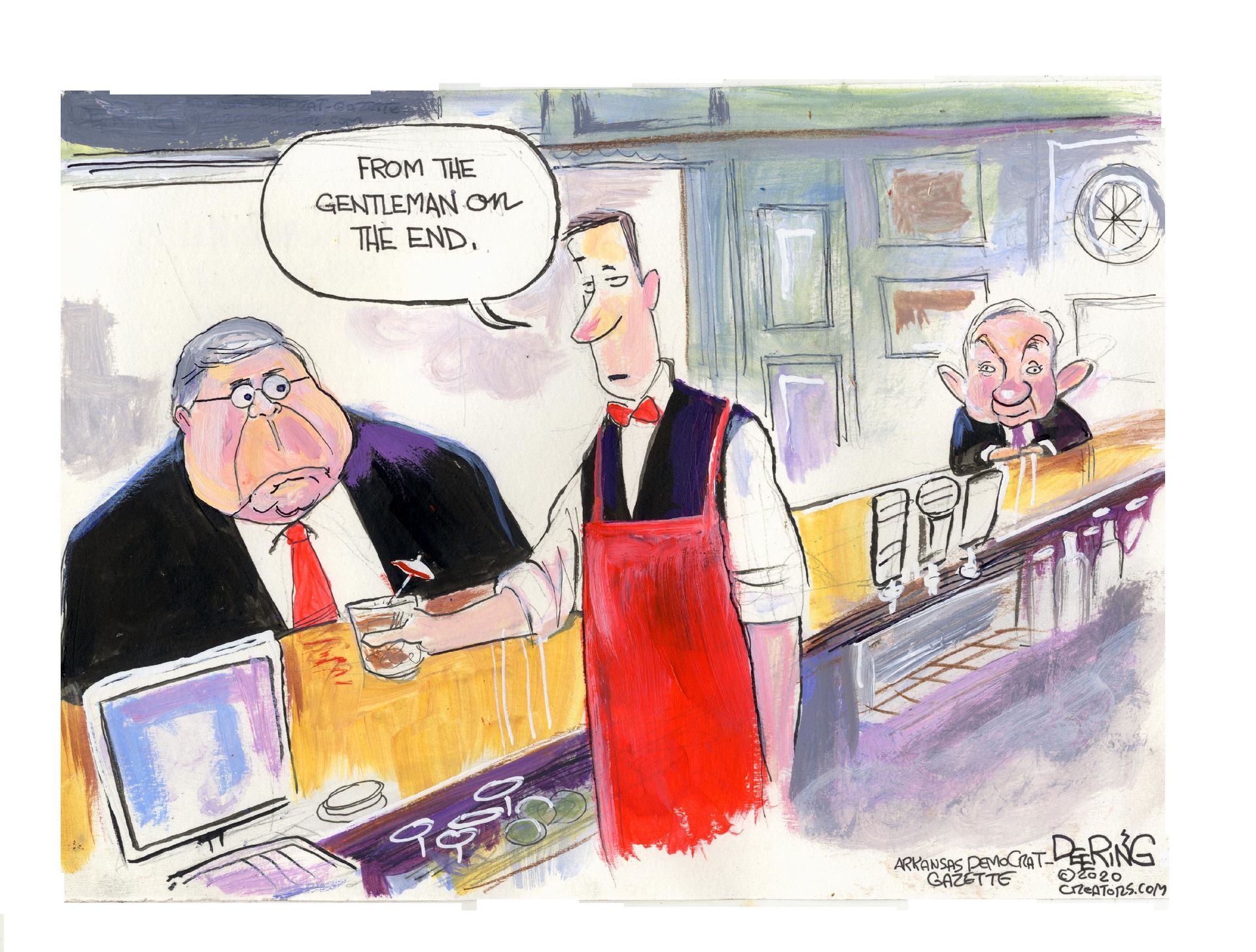 Political Cartoon U.S. Barr Sessions Trump | The Week
