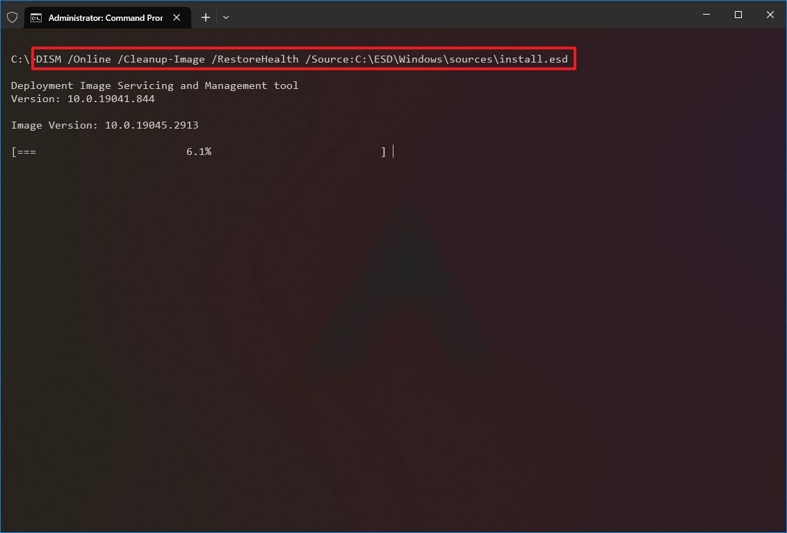 How to use DISM command tool to repair Windows 10 image | Windows Central
