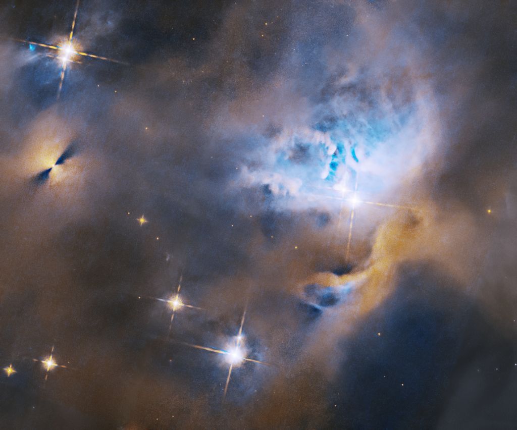 Hubble Telescope sees baby stars hard at work photo of the day for Jan ...