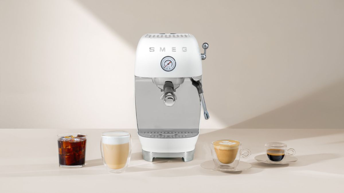 I tried Smeg's new espresso machine with a cold brew setting | Ideal Home