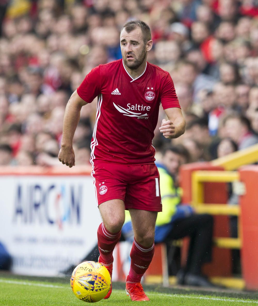 Niall McGinn a doubt for Aberdeen’s clash with Rangers | FourFourTwo