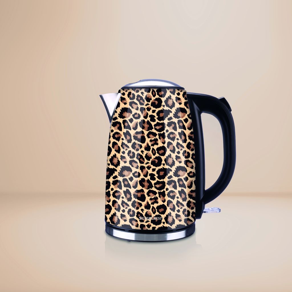 Lidl brings leopard print into the kitchen with a kettle | Ideal Home