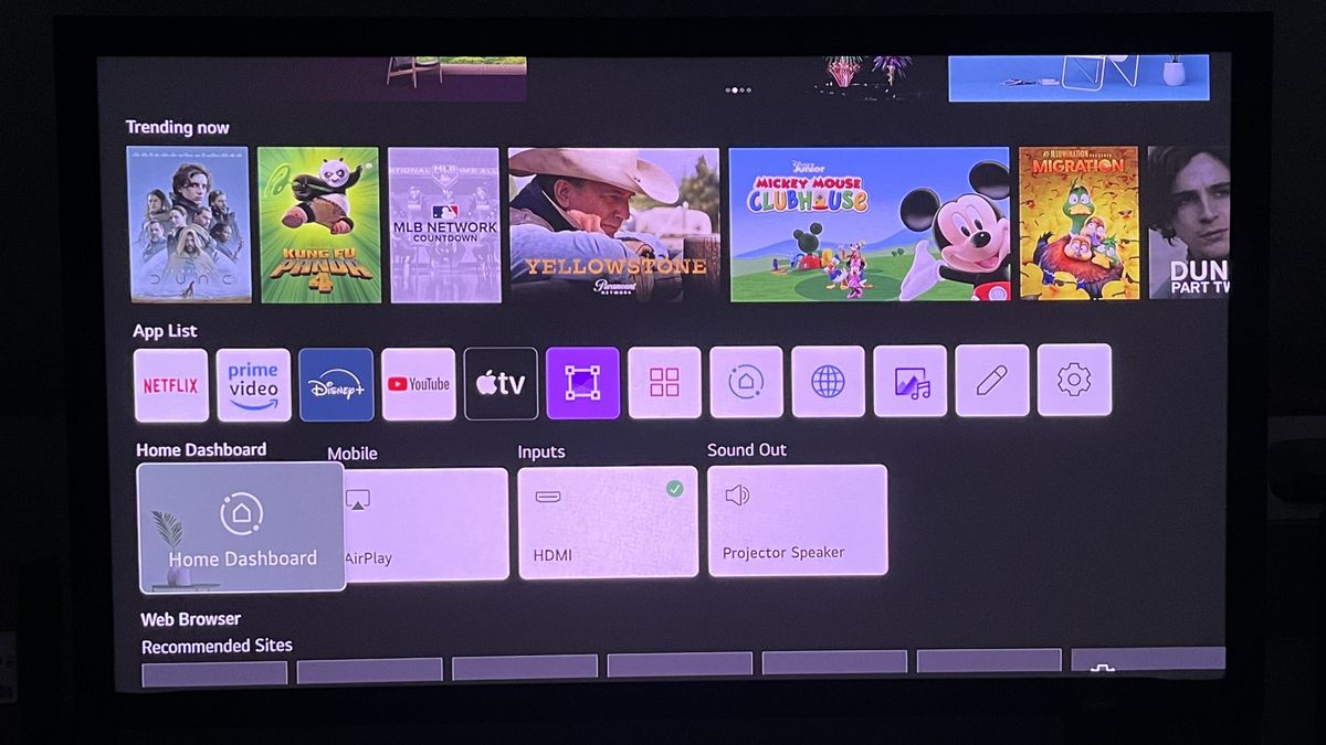 LG CineBeam Q review: a portable 4K projector with style | TechRadar
