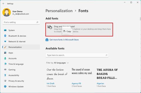 How to manage fonts on Windows 11 | Windows Central