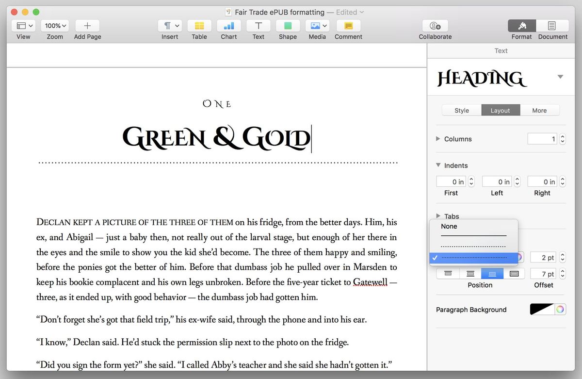 Pages review: The Best New Way to Create Ebooks on the Mac | iMore