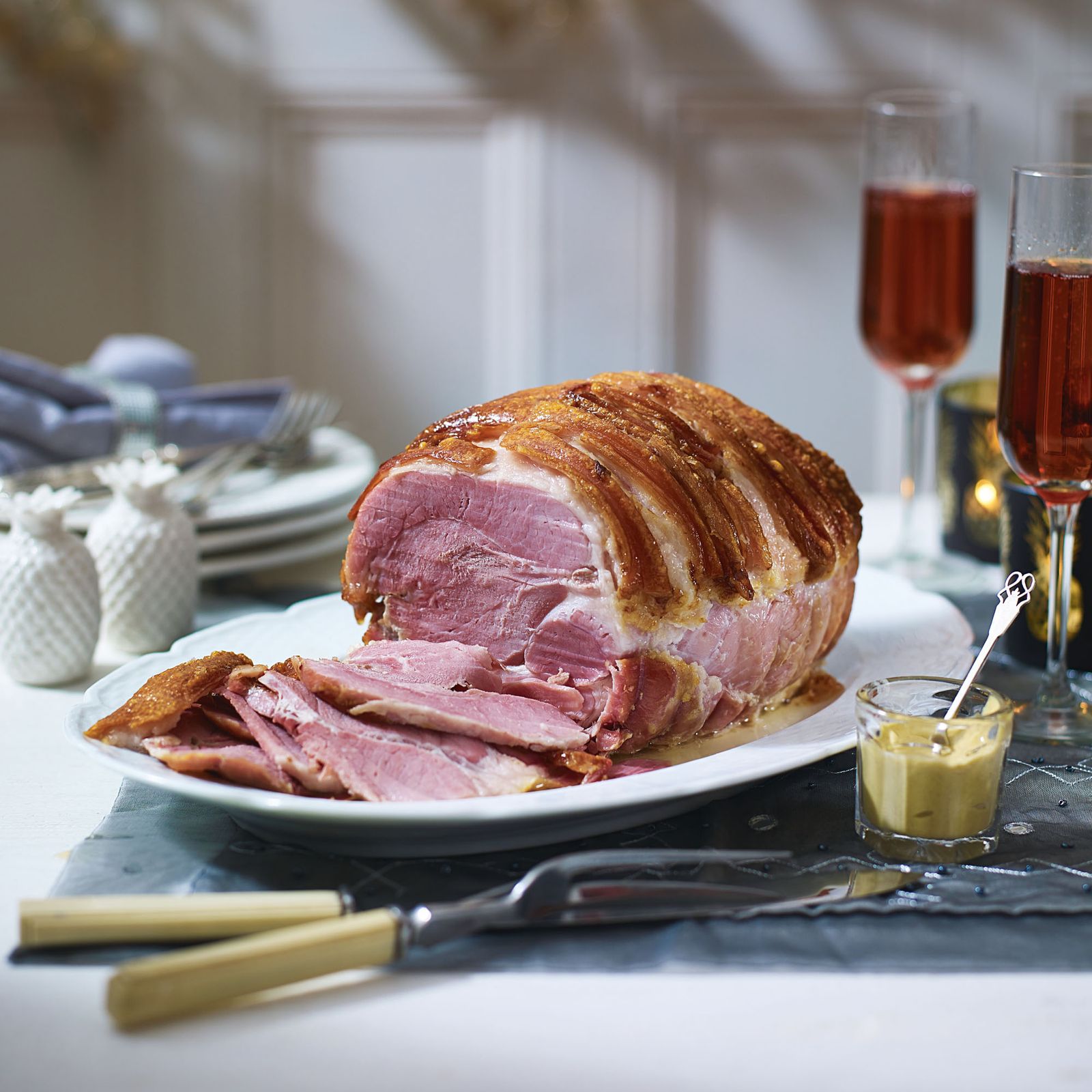 Ham With Crackling | Dinner Recipes | Woman & Home