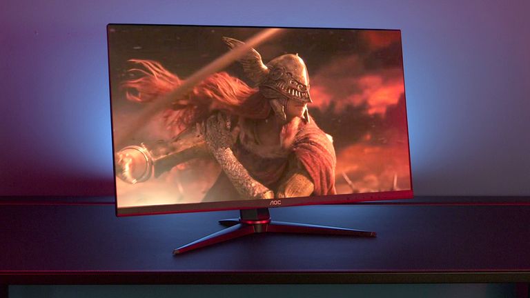 AOC U28G2XU 4K gaming monitor review | PC Gamer