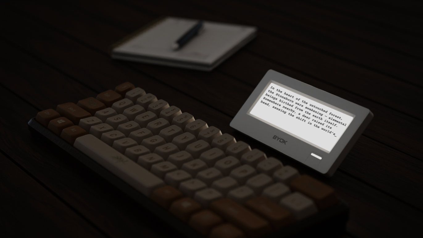 BYOK is a simple new writing tool designed to help perpetual ...