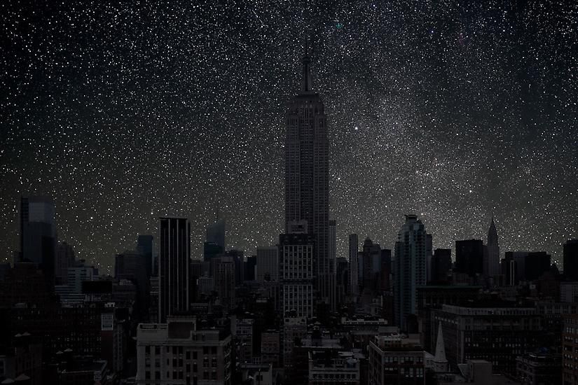 See a Darkened Sky Above Your Favorite Cityscape | Space