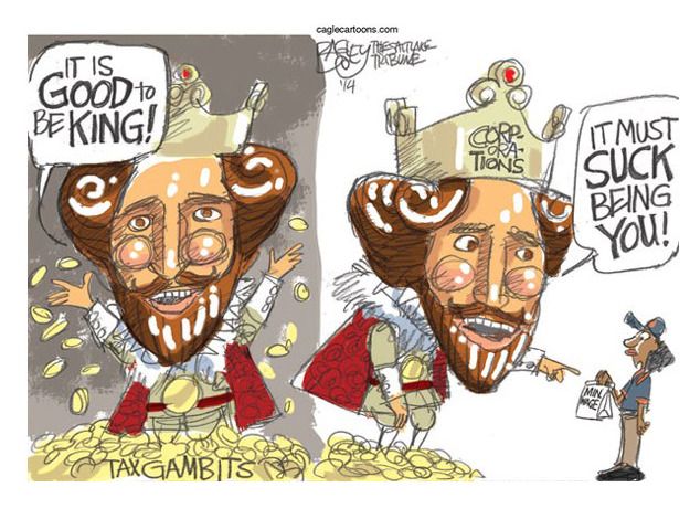 Editorial cartoon business Burger King move | The Week