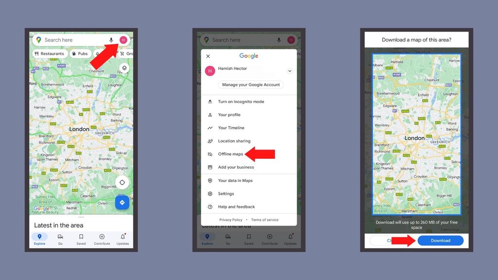 How to download Google Maps for offline use on mobile | TechRadar