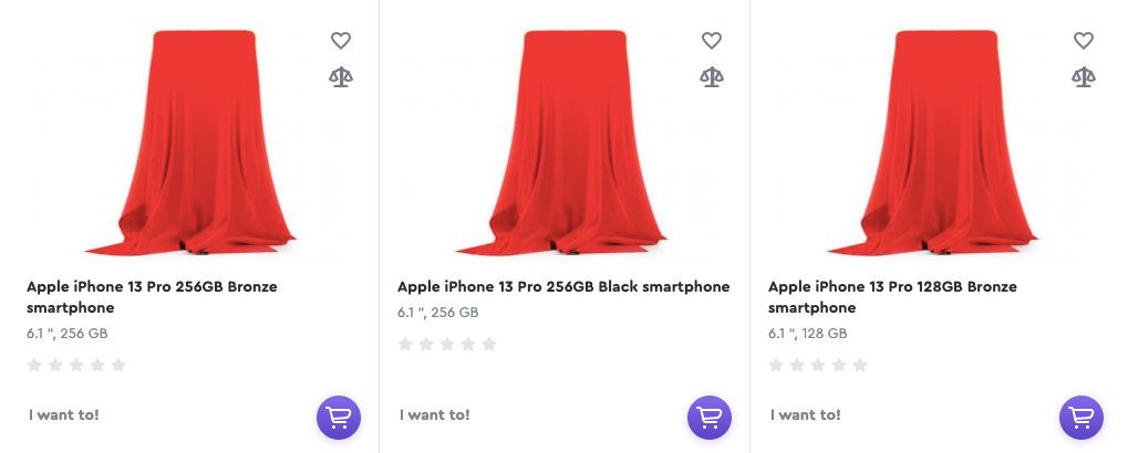 iPhone 13 listings spotted online, could reveal colors and storage ...