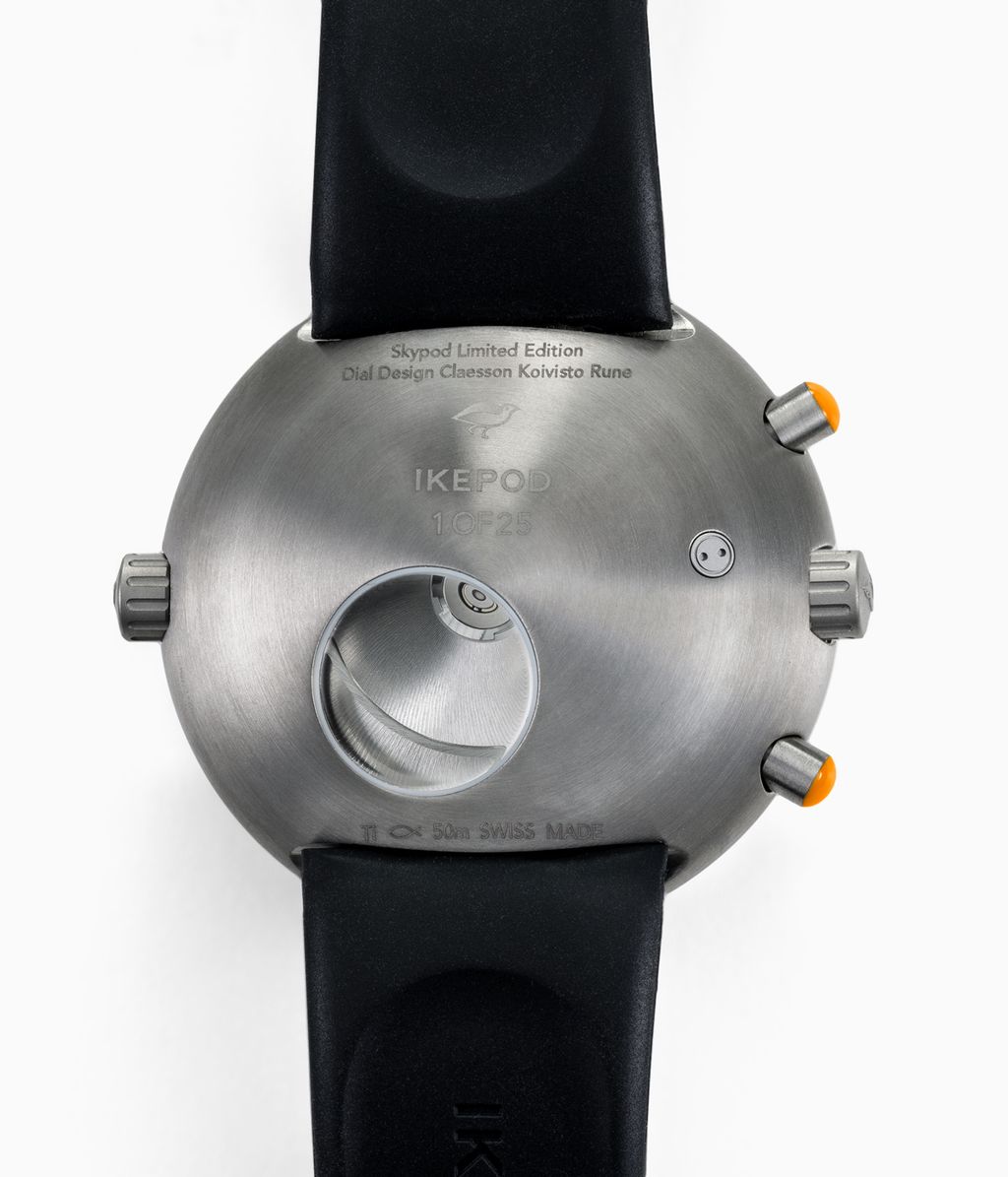 Ikepod Skypod watch is designed by Claesson Koivisto Rune | Wallpaper*