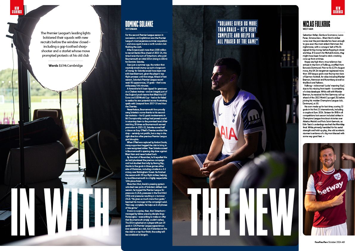 New issue! Saka’s salvation PLUS Boehly’s Chelsea chaos, best stadiums ...