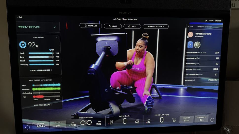 Peloton Row review: Perhaps the best connected rowing machine around ...